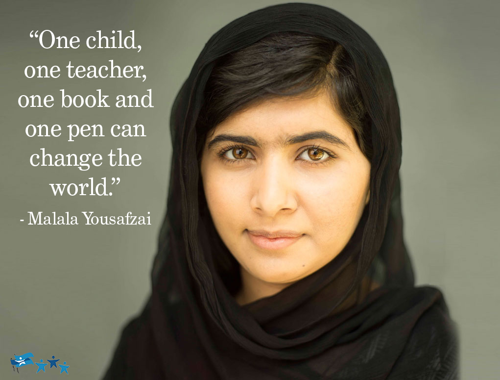 Blog: Congratulations to education advocate, Malala Yousafzai, for ...
