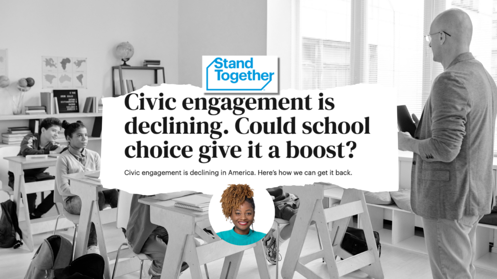 Civic engagement is declining. Could school choice give it a boost ...