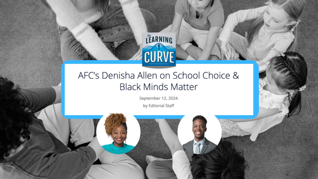 Walter Blanks, Jr. interviews AFC’s Denisha Allen on school choice and ...